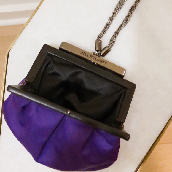 Jill Stuart | Bags | Jill Stuart Purple Coin Bag | Poshmark